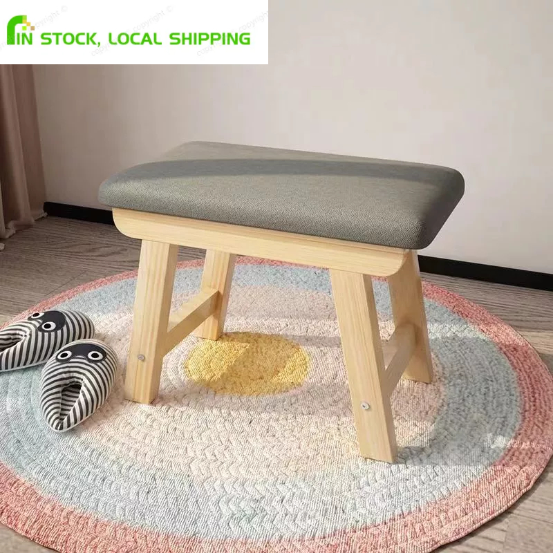 SG Cheapest small wooden chair *Ready stock*40*25*32㎝* Creative small ...