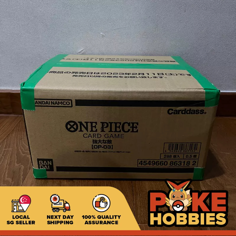 [Ready Stock, Fast Shipping] OFFICIAL BANDAI One Piece Card Game OP-03 ...