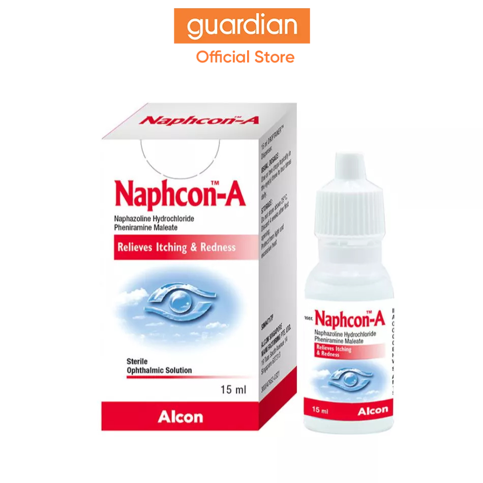 Alcon Naphcon-A Eye Drop 15Ml | Shopee Singapore
