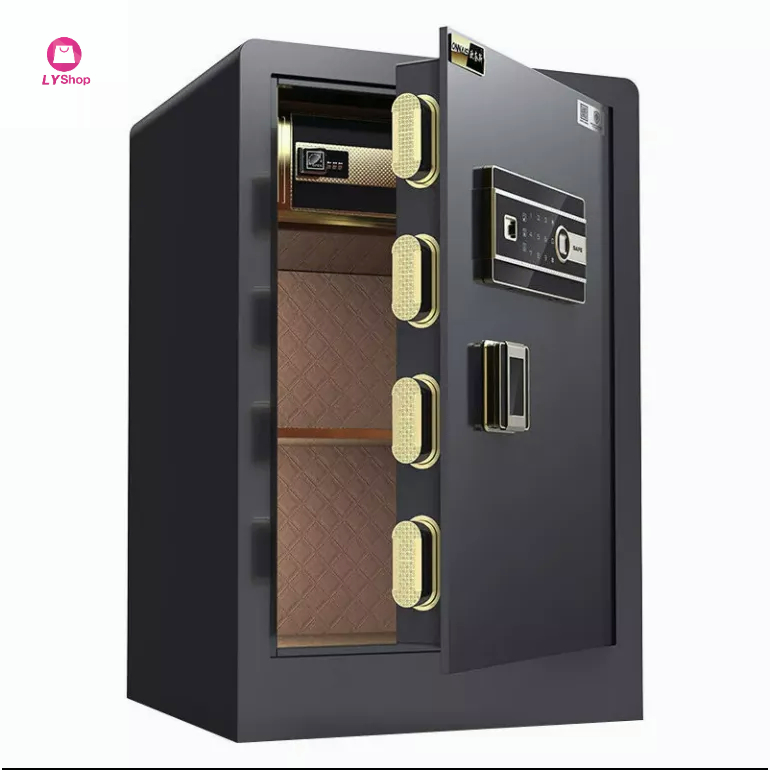 （Shipping From SG🚚）All steel safe 45cm fingerprint password anti-theft ...