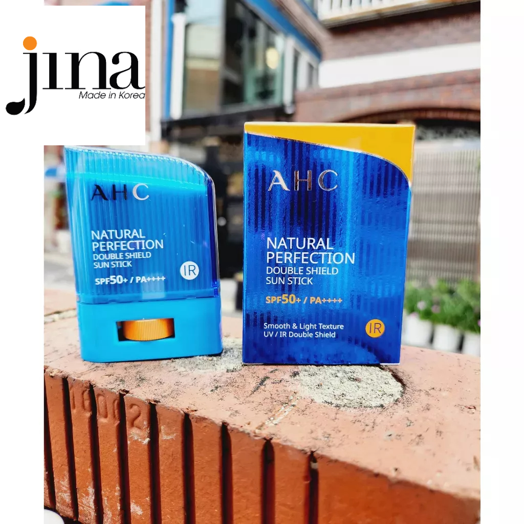 AHC Natural Perfection Double Shield Sun Stick SPF50+ PA++++ 14g | Shopee Singapore
