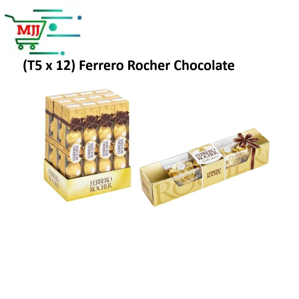 Ferrero Rocher T5 (5pcs x 12) [Halal] | Shopee Singapore