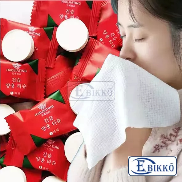 Compressed Disposable Face Towels Strong Absorption Travel Outdoor ...