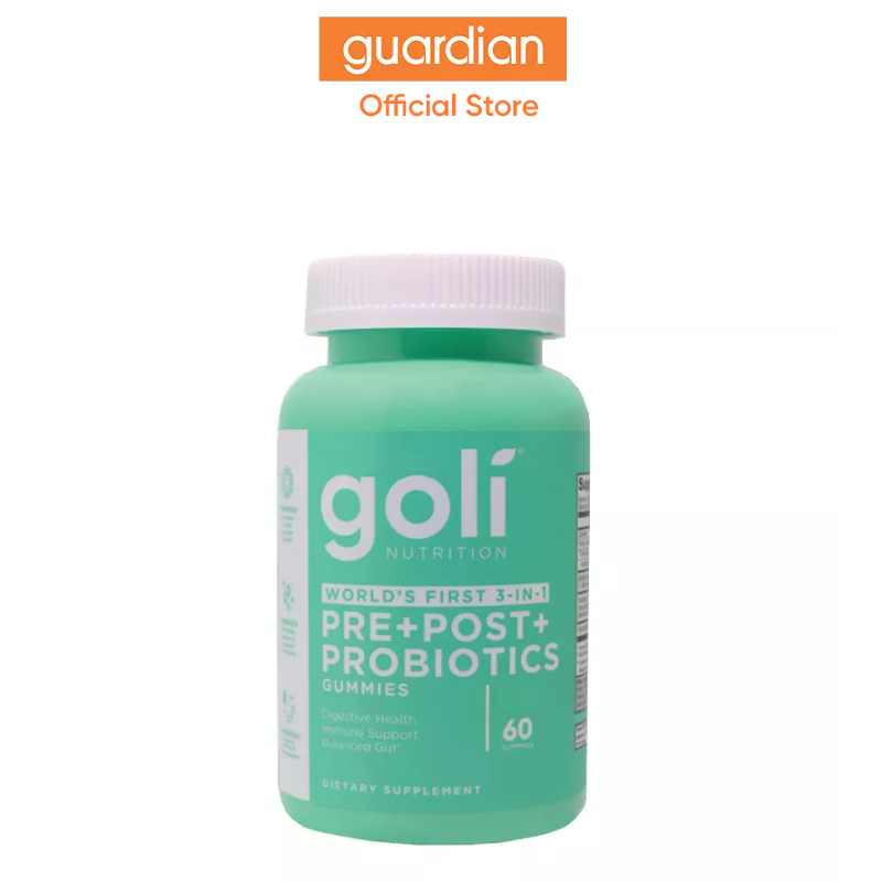 Goli Pre+Post+Probiotics Gummies 60 Pieces | Shopee Singapore