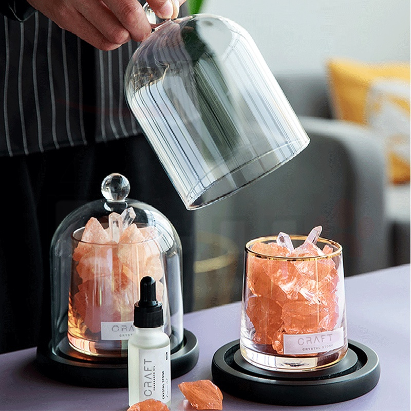【SG】Aroma Crystal Natural Fragrance Stone Essential Oil Aromatherapy ...