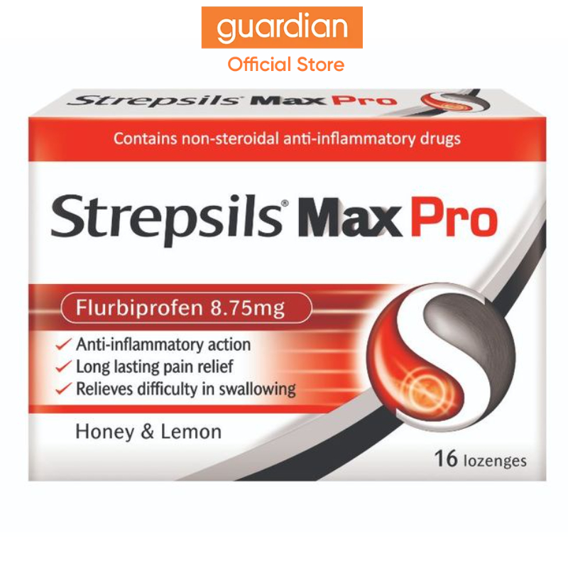 Strepsils Max Pro Lozenges 16s | Shopee Singapore
