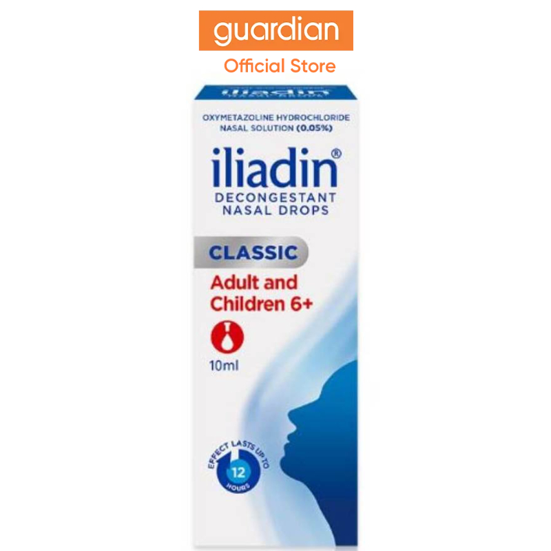 Iliadin Adult Nasal Drops 0.05%, 10Ml | Shopee Singapore