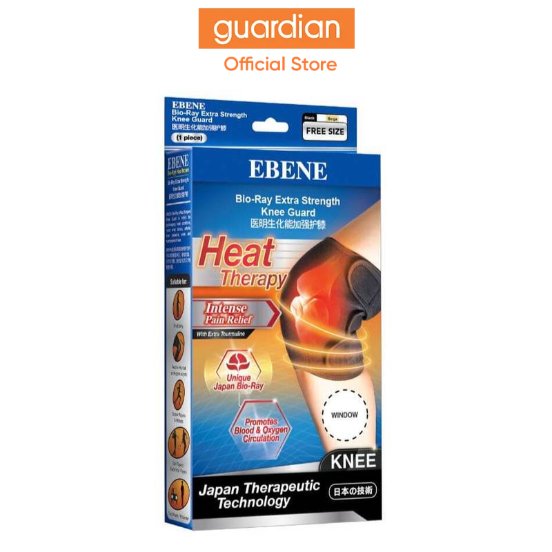 Ebene Bio-Ray Extra Strength Knee Guard Free Size | Shopee Singapore