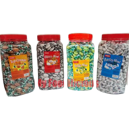 Torrone Jar (600pcs) - Sour Orange/Barley Mints/Choco Mint Jar | Shopee Singapore