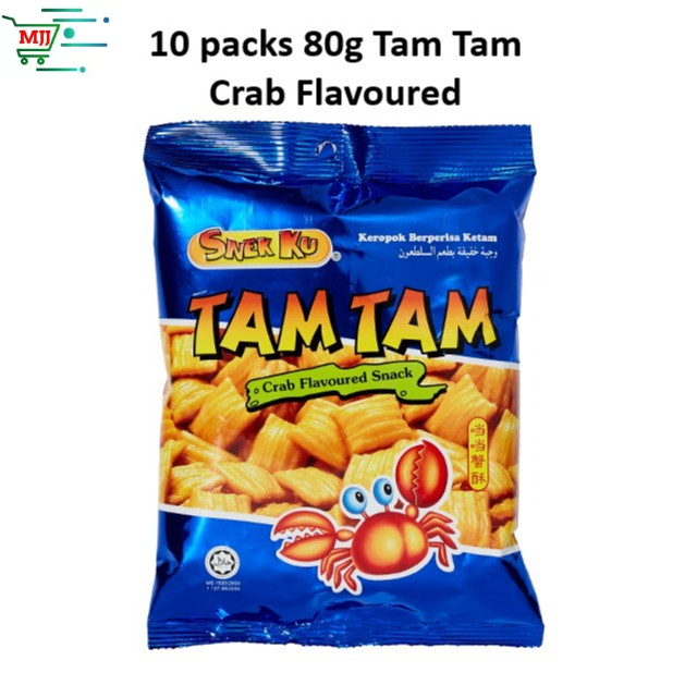 Tam Tam Crab (80g x 10pkts) | Shopee Singapore