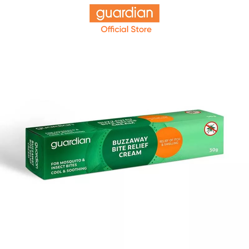 Guardian Buzzaway Bite Relief Cream 30g | Shopee Singapore