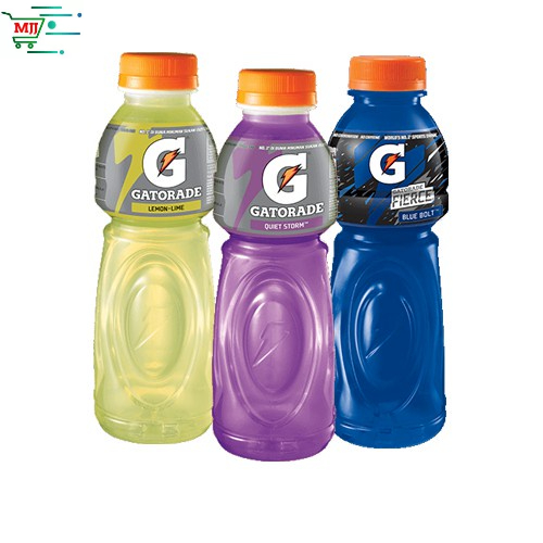Gatorade No Sugar Lemon/Quiet Storm/Blue Bolt (500ml x 24btls) | Shopee ...