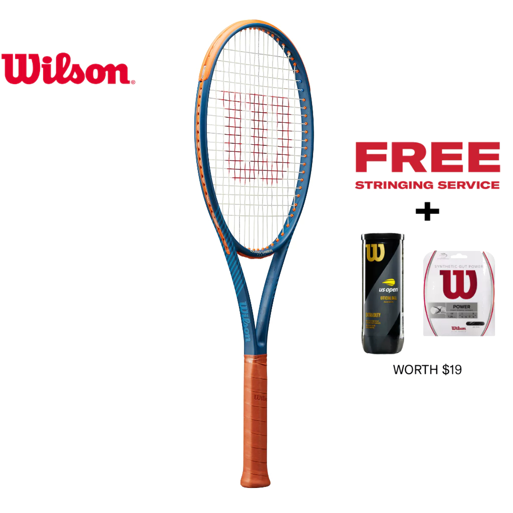 WILSON ROLAND-GARROS 2024 BLADE 98 (16X19) V9 Tennis Performance Racket ...