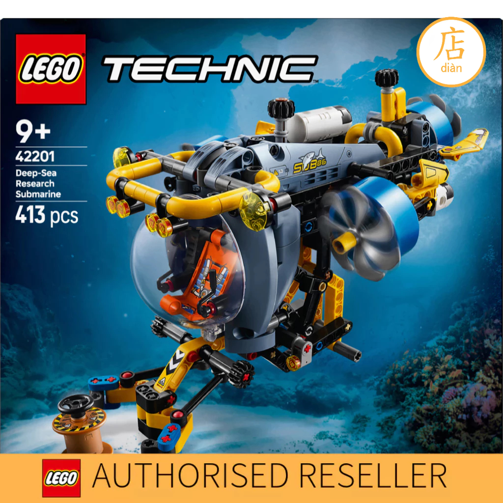 LEGO TECHNIC Deep-Sea Research Submarine V29 42201 | Shopee Singapore