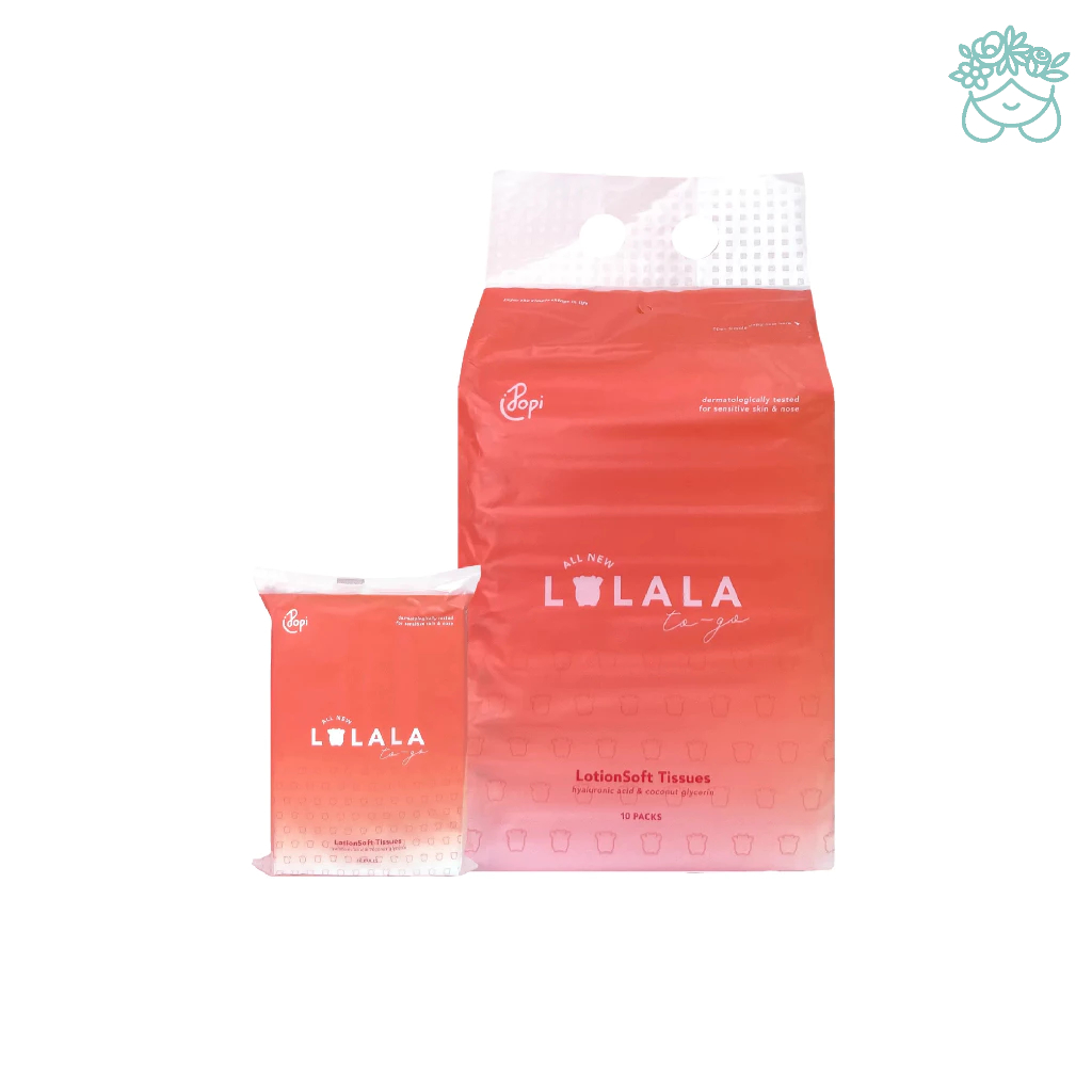 POPI LALA LOTION SOFT TISSUE TRAVEL SET (10 PACKS) | Shopee Singapore
