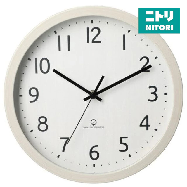 NITORI 2-Way Table / Wall Clock 26CM WW 001FR | Shopee Singapore