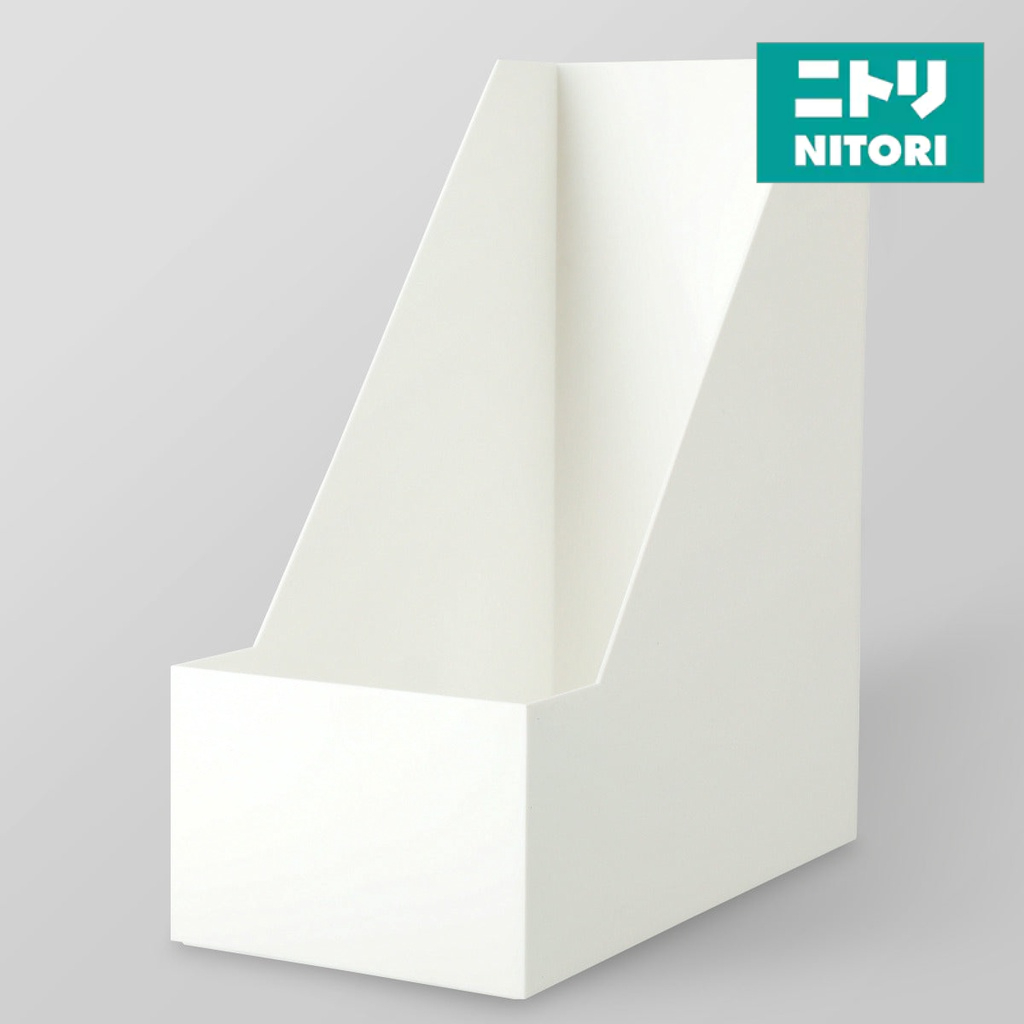 NITORI A4 File Stand Wide All WH | Shopee Singapore