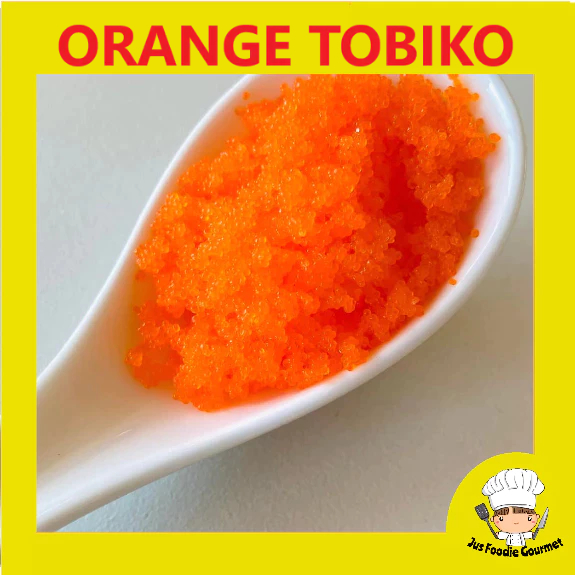 orange tobiko flying fish roe 'halal 500g | Shopee Singapore