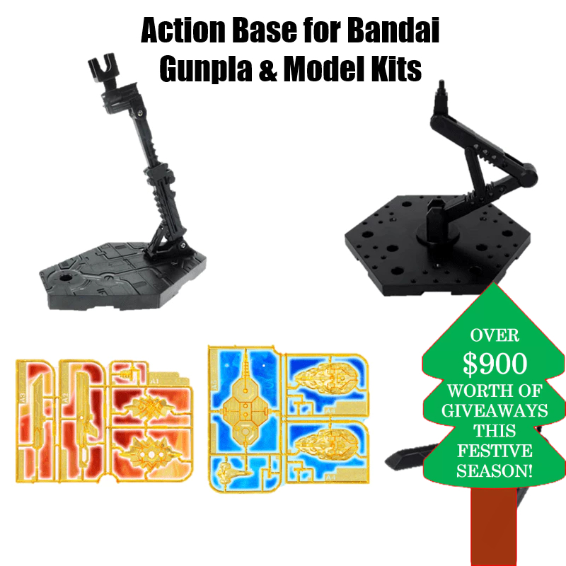 3rd Party Gundam Gunpla Action Base 5 2 Stand High Real Master Grade ...