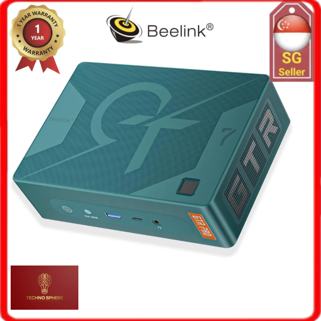 Beelink GTR7 Pro Mini PC, AMD Ryzen 9 7940HS(8C/16T up to 5.2GHz), AMD ...