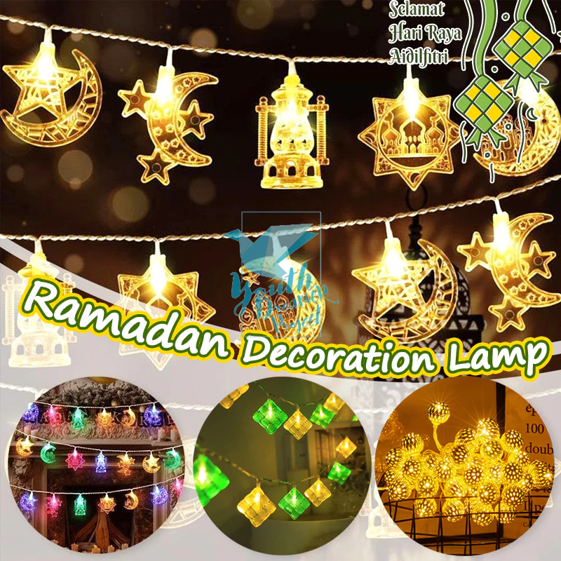 3M-10M Hari Raya Lights LED Ramadan Lights Fairy Lights Lampu Raya USB ...