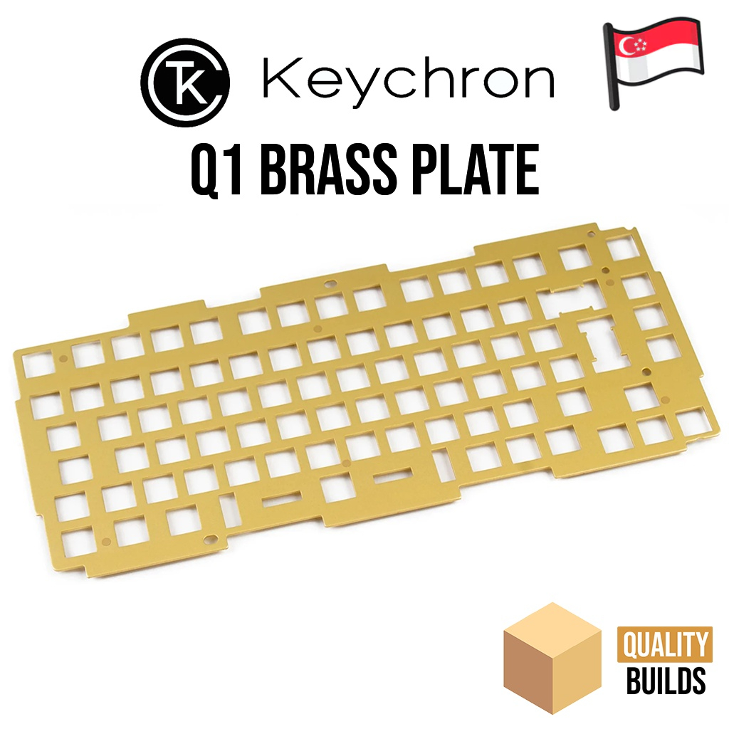 Keychron Q1 Brass Plate Ansi | Shopee Singapore