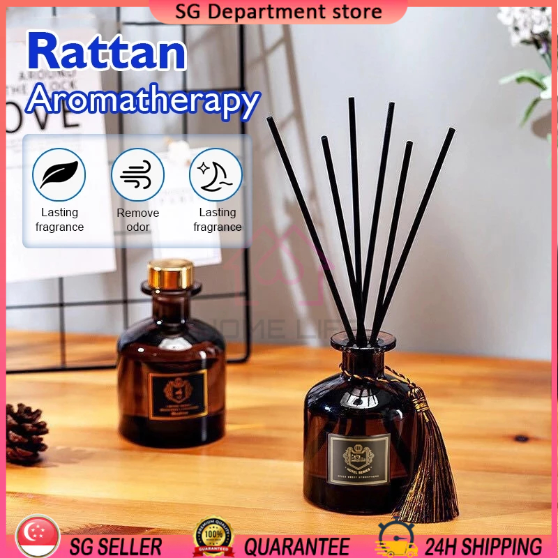 🇸🇬 Botanical Aromatherapy Essential Oil Air Freshener Scents Aroma Reed ...