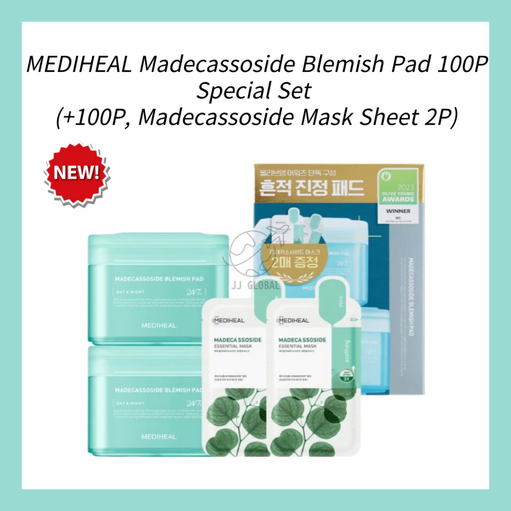 MEDIHEAL Madecassoside Blemish Pad 100P Special Set (+100P ...