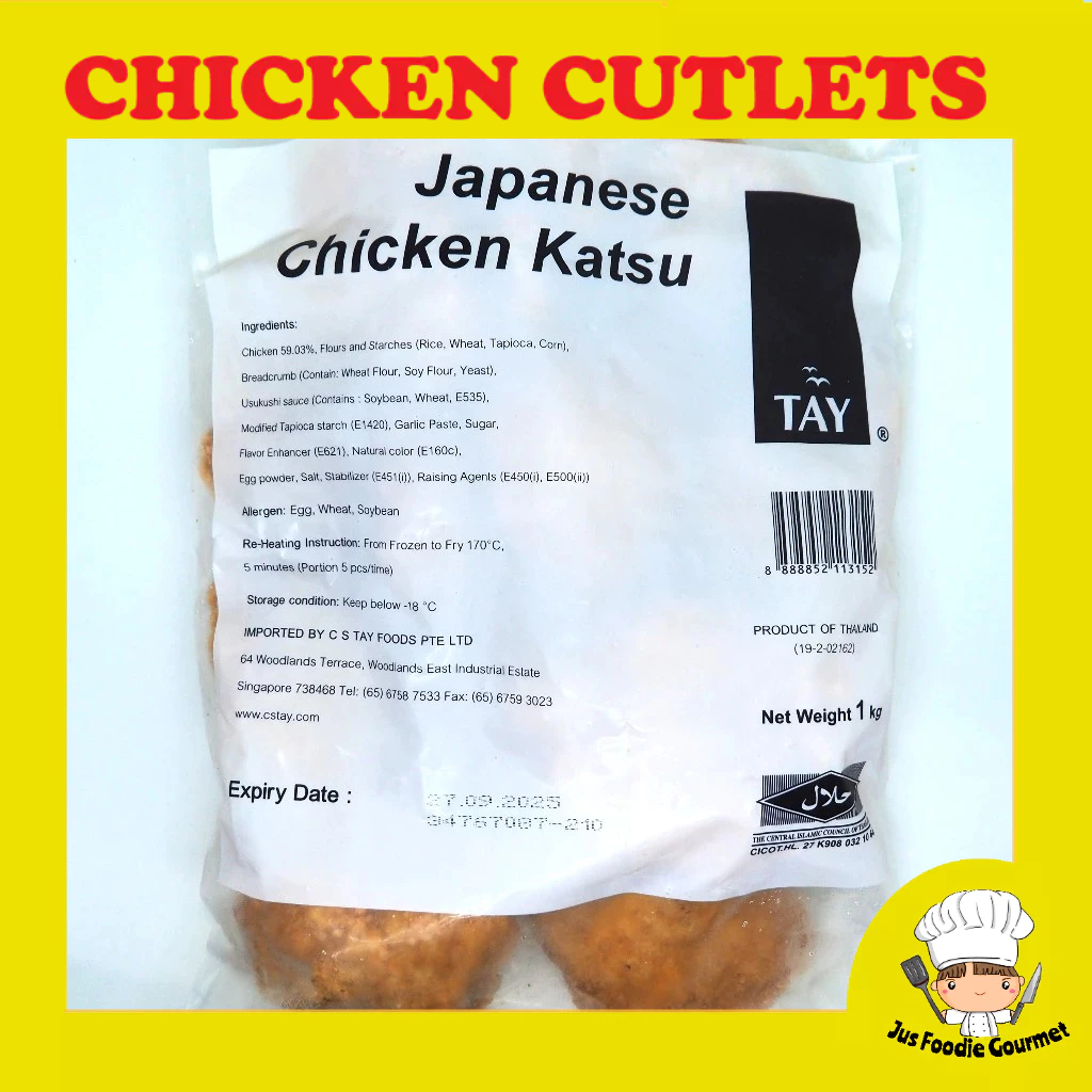 TAY"s japanese chicken katsu chicken cutlet 'halal | Shopee Singapore