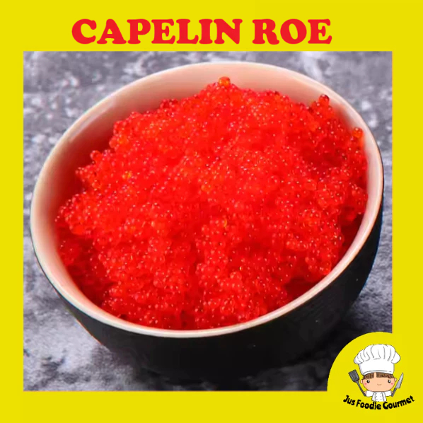 ebiko capelin fish roe orange 'halal 500g | Shopee Singapore