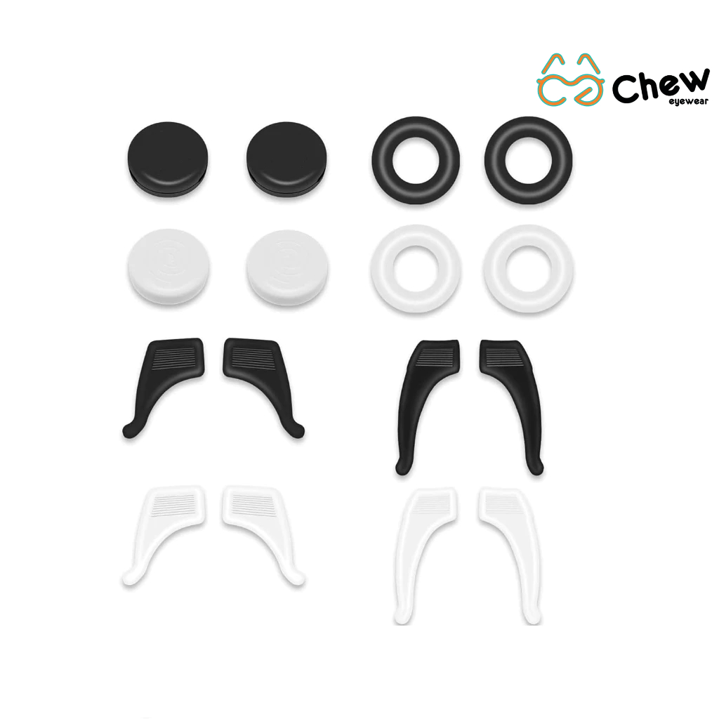 🏆 (SG Ready Stock) One Pair Anti-Slip Silicone Ear Hooks for Glasses ...