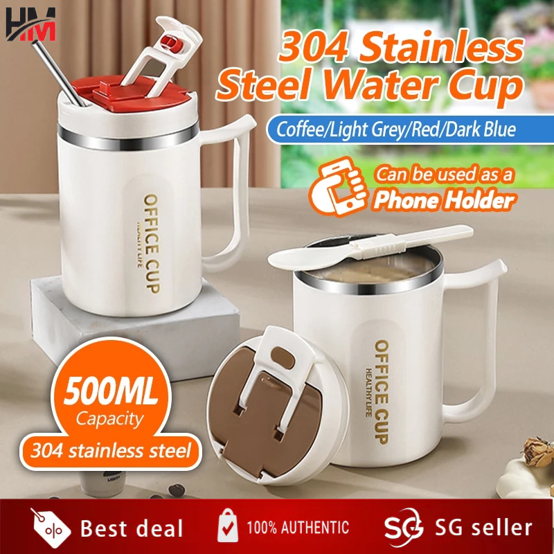 【HM】SG Stock New With Straw Thermal Vacuum Insulated 304 Stainless ...