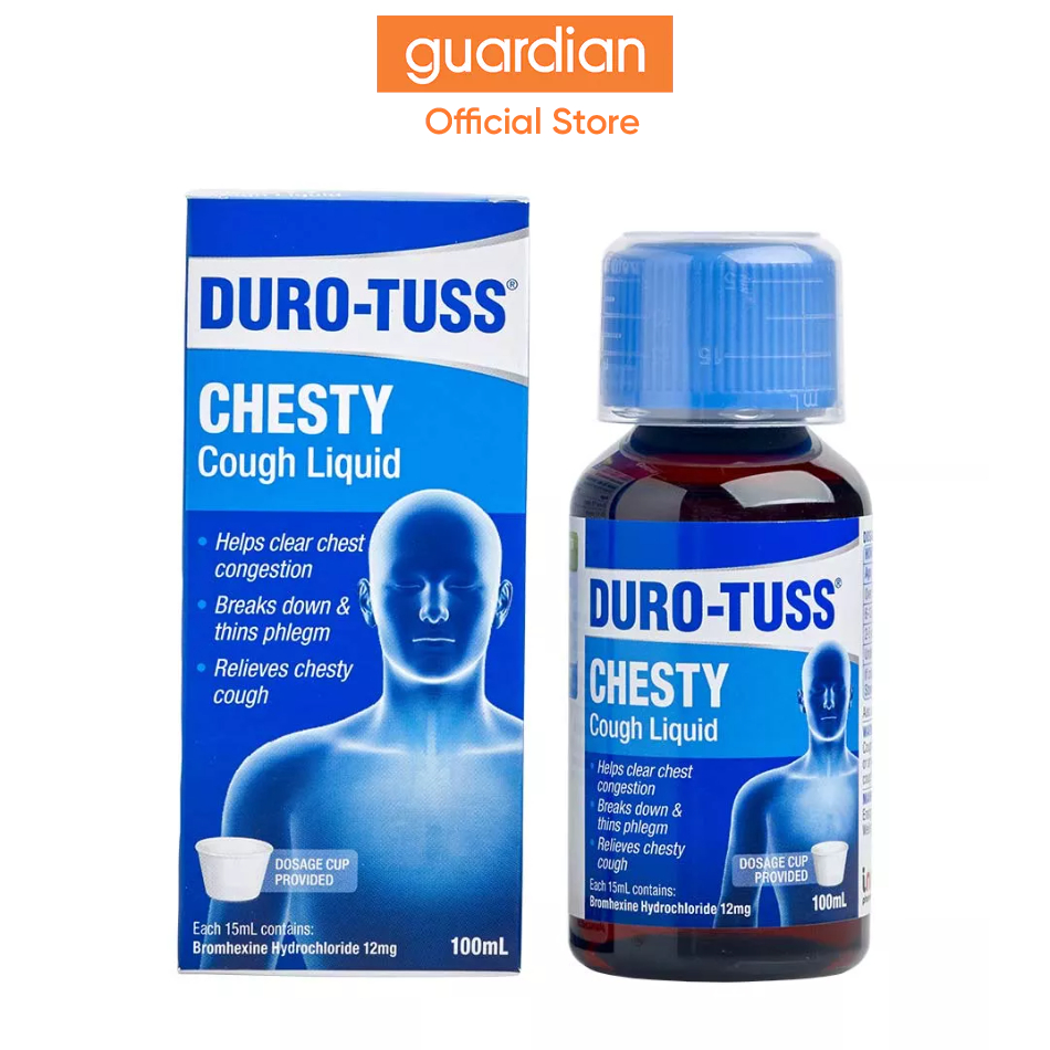 Duro-Tuss Chesty Cough Liquid 100ml | Shopee Singapore