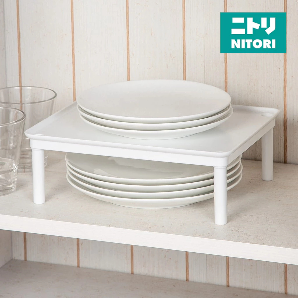NITORI Plate Rack N-Blanc 2520 | Shopee Singapore