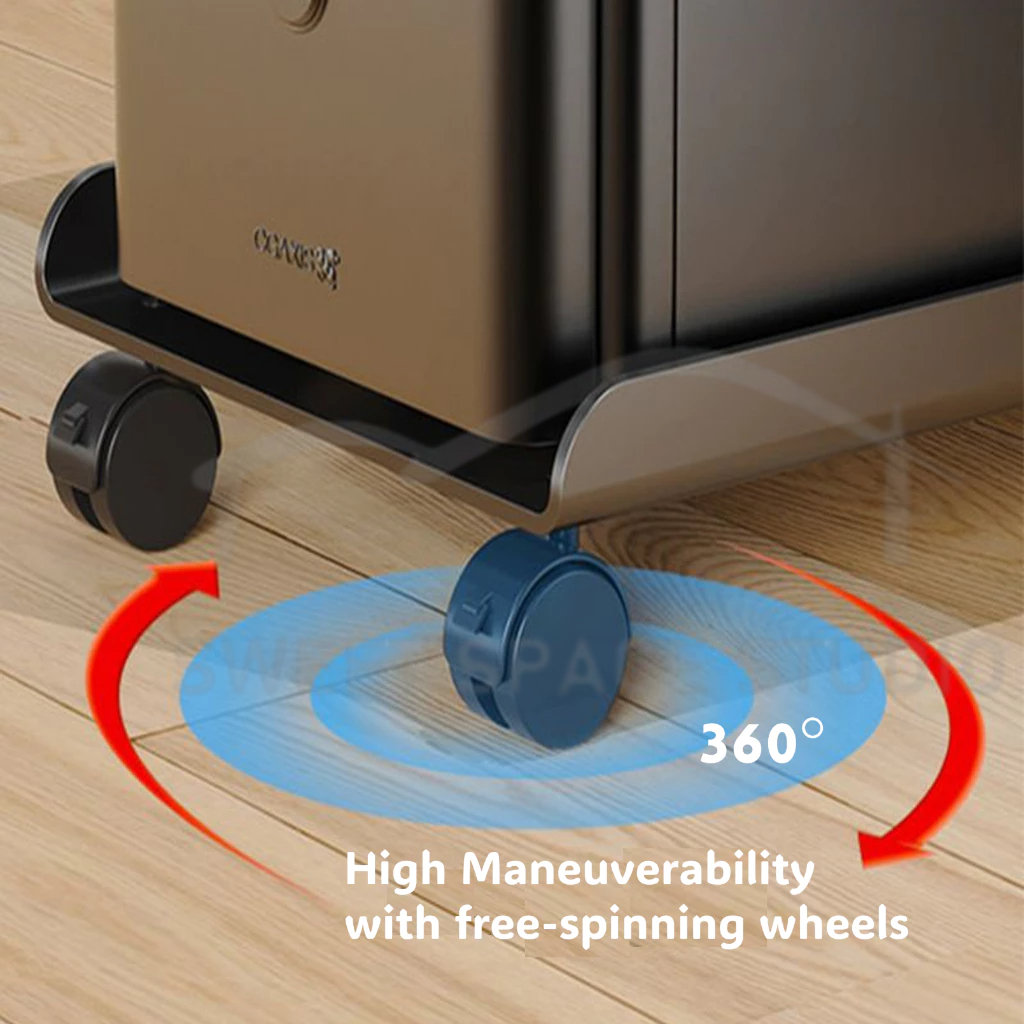 [SG Stock] Adjustable CPU Roller Stand with Wheels for Computer PC Case ...