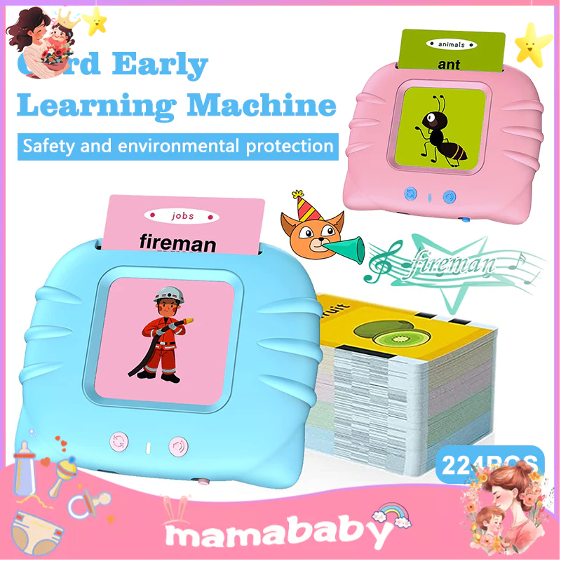 Baby Learning Talking Visual Reading Machine/Talking Flash Cards ...