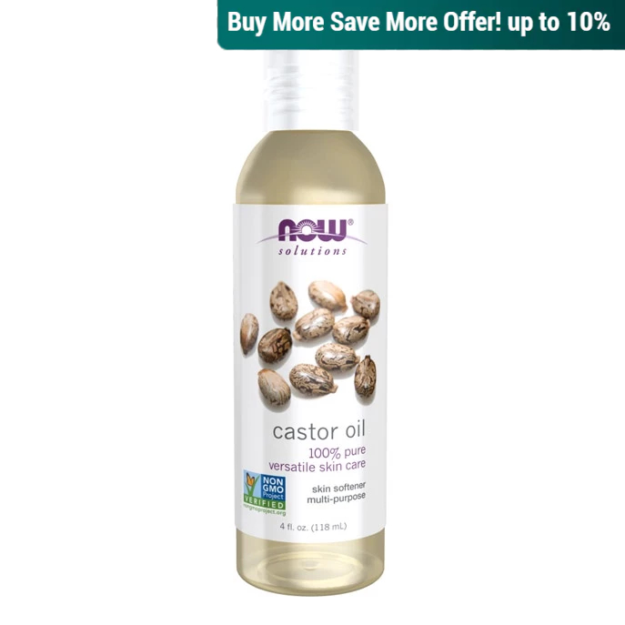 Now Solutions, Castor Oil, 4 fl oz (118 ml) | Shopee Singapore