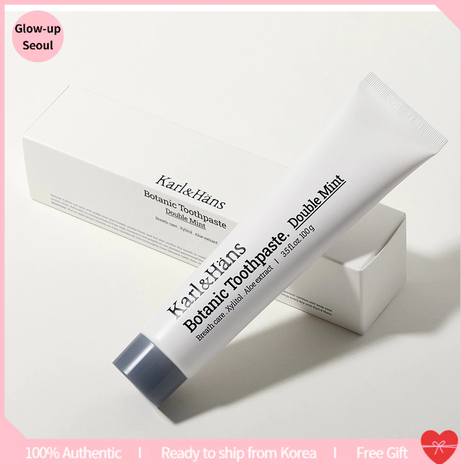 Karl & Hans Botanic Toothpaste Double Mint/Jasmine 100g 1ea Prevention ...