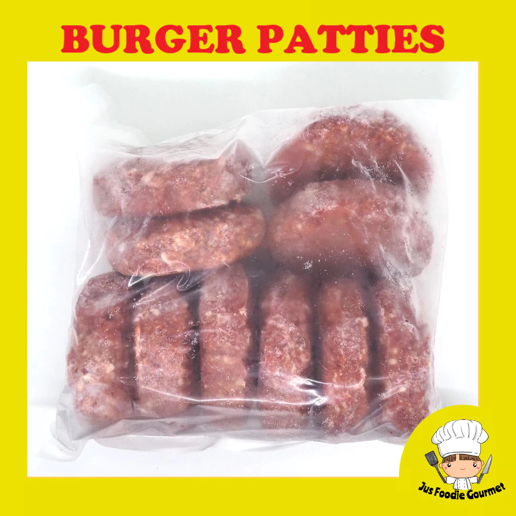 3 pcs beef burger patty 170-190g | Shopee Singapore