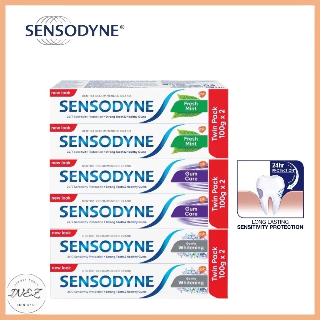 Bundle of 2 Sensodyne Toothpaste 100g | Shopee Singapore
