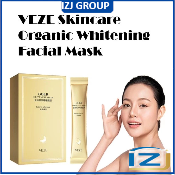 VEZE Skincare Organic Whitening Collagen Good Night Gel Sleep Jelly ...