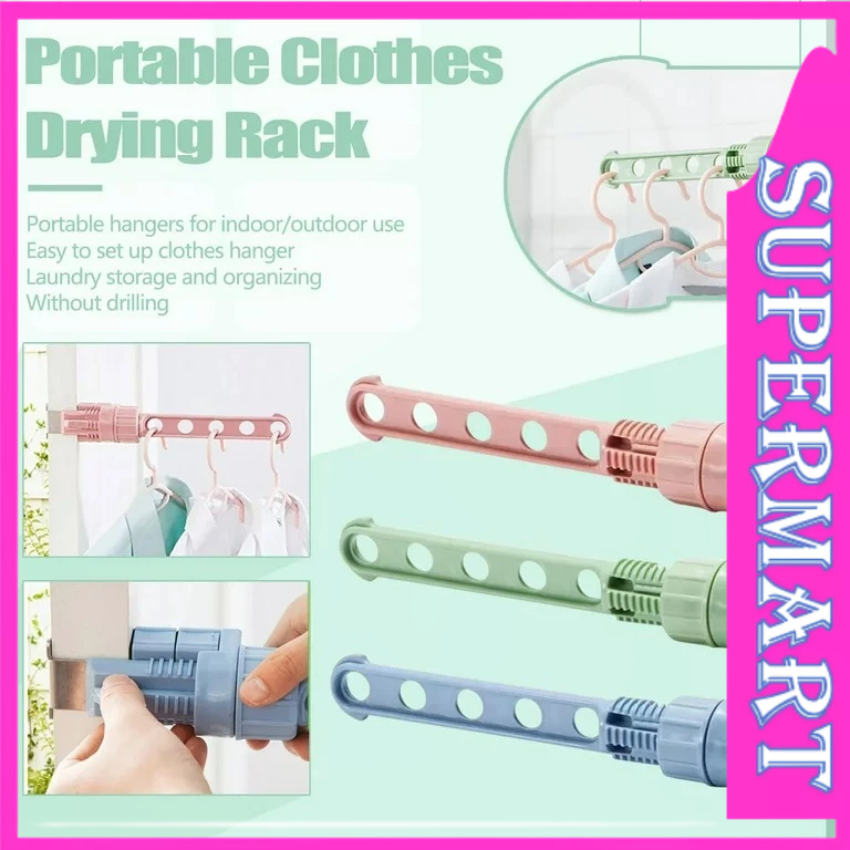 Clothes Hanger Small Bay Window Window Balcony Radiator Clip Travel ...