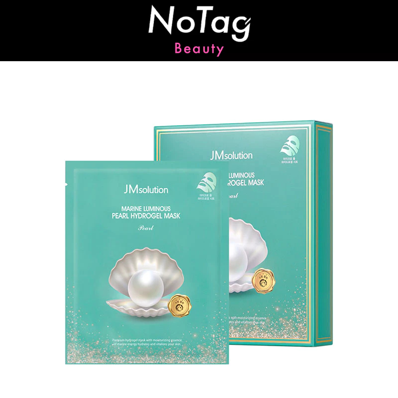 JM SOLUTION Marine Luminous Pearl Deep Moisture Mask Pearl (10pcs ...