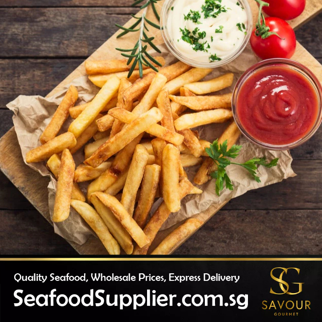 Shoestring French Fries (2kg) (Savour Gourmet) | Shopee Singapore