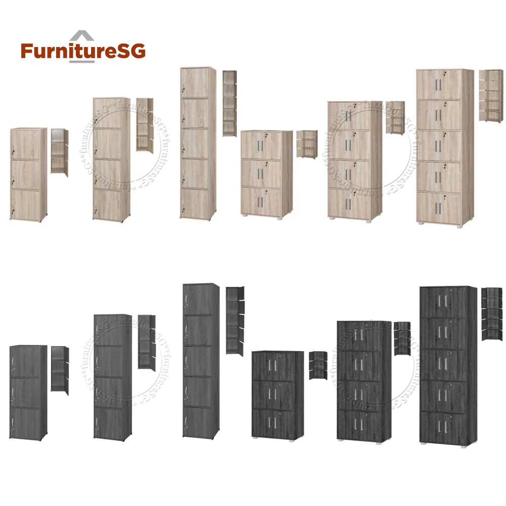 (FurnitureSG) STORAGE CABINET WITH DOOR/BOOK CASE/FILE CABINET/MULTI ...