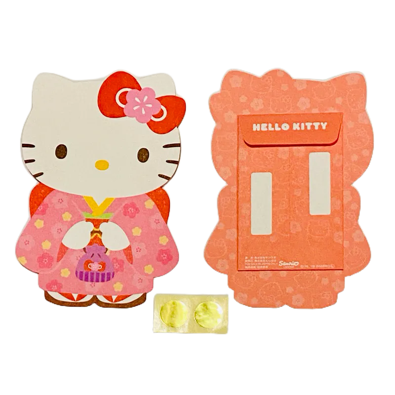 [Authentic🇯🇵] Sanrio Cute Envelopes Angpao 💕Hello Kitty 💕Melody CNY Red ...