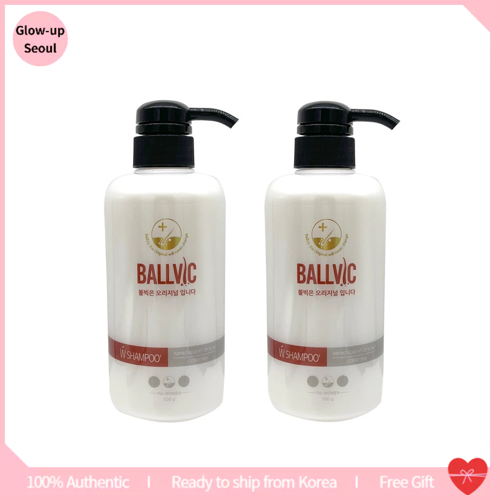 [Ballvic] W Shampoo 500g*2 / Seborrheic Scalp / Female Hair Loss ...