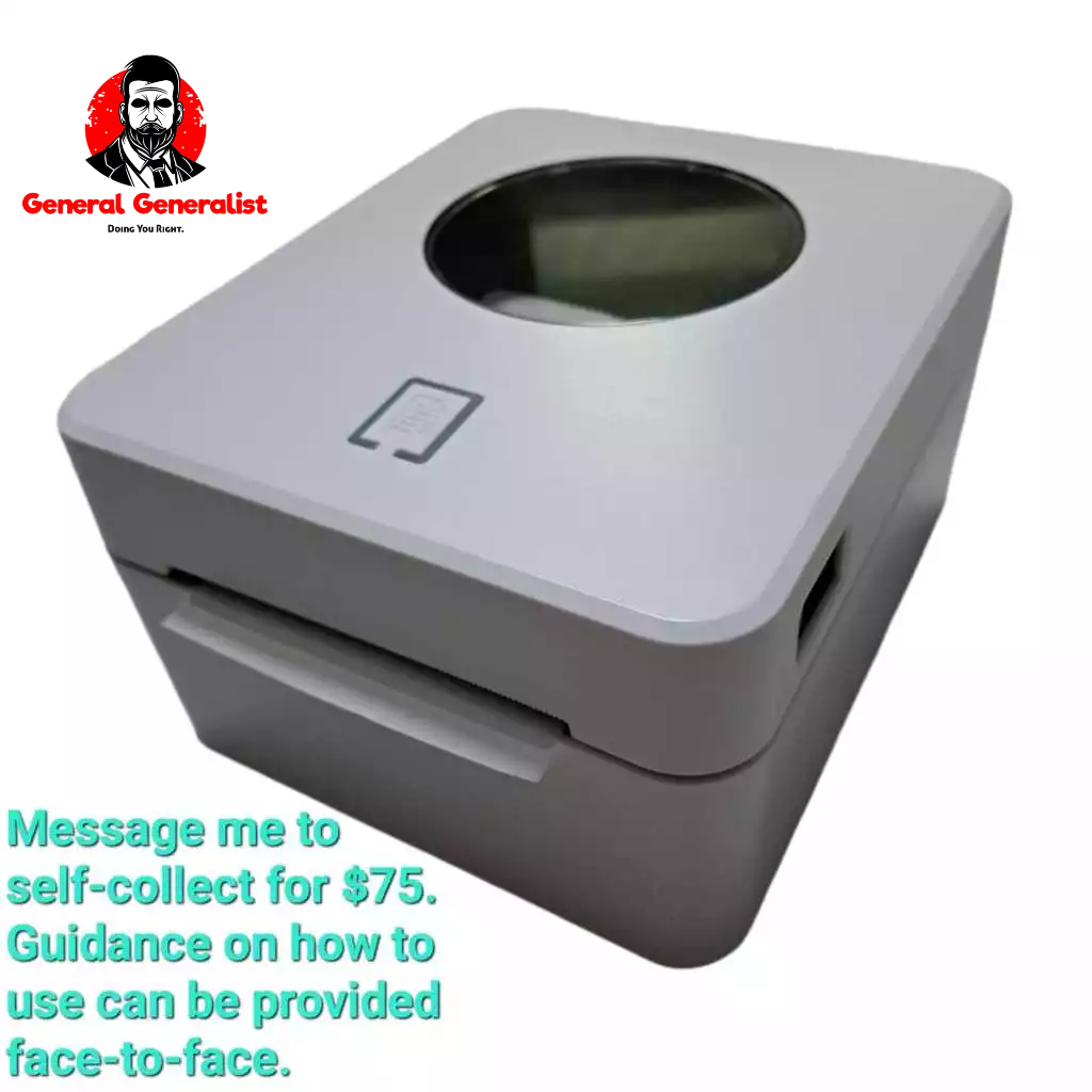 CHEAPEST USB+BT A6 Thermal Printer 100x150mm Airway Bill Label AWB ...