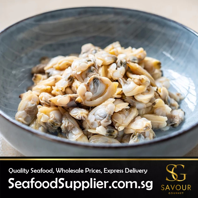 Short Neck-CLAM MEAT (500g) (Savour Gourmet) | Shopee Singapore