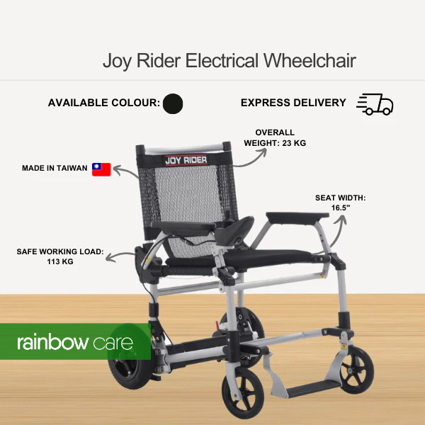 [SG STOCK] Rainbow Care's Joy Rider Foldable Portable Electrical ...